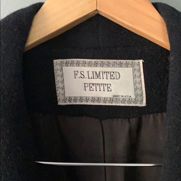 F. S. Limited | Jackets & Coats | Vintage Fs Limited Wool Blend Long ...